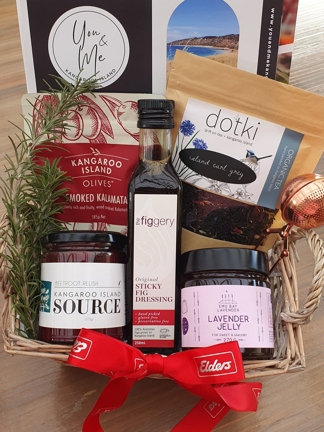 The Island Flavours Basket – You & Me Kangaroo Island